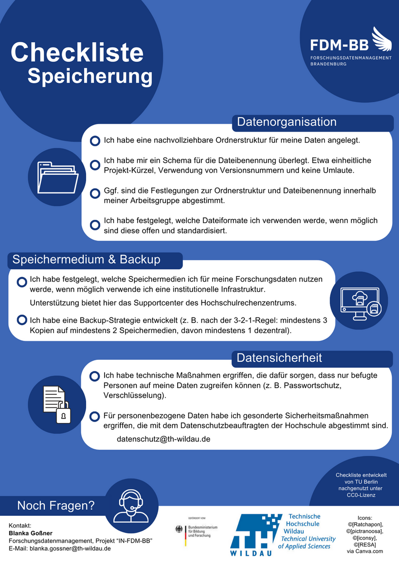 Checklisten für FDMChecklisten für eine Übersicht zu verschiedenen FDM ...